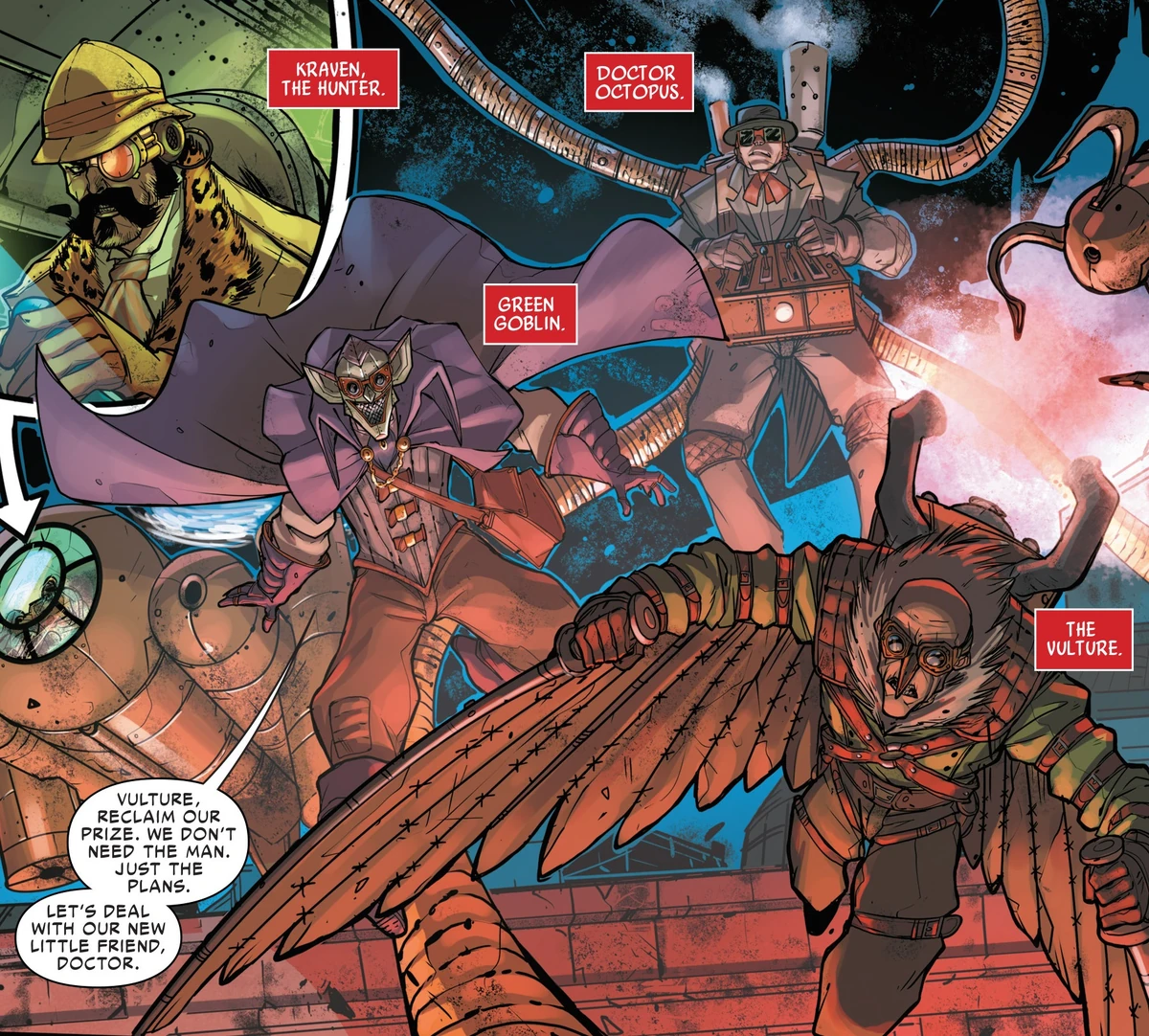 Six Men of Sinestry (Earth-803)/Gallery | Marvel Database | Fandom