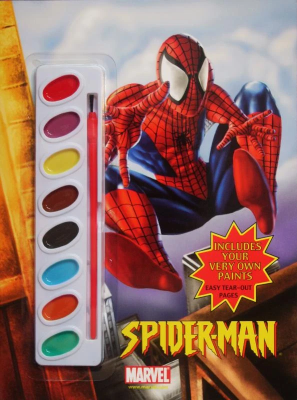Spider-Man Painting Book 4523-1 | Marvel Database | Fandom