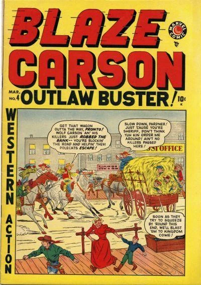 Blaze Carson Vol 1 4 | Marvel Database | Fandom