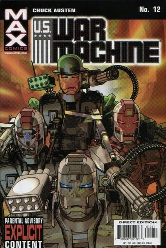 U.S. War Machine Vol 1 12 | Marvel Database | Fandom