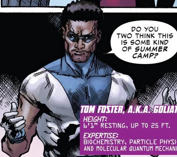 To-be-confirmed Thomas Foster/Goliath | MarvelFanMadeCover Wiki | Fandom