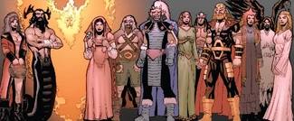 Dievas (Earth-616) | Marvel-FASERIP Wiki | Fandom