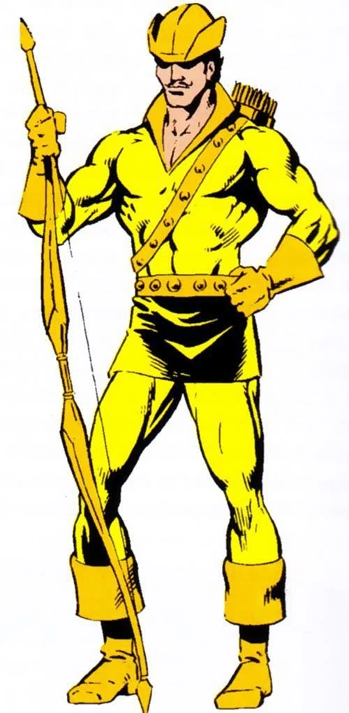 Golden Archer | Marvel-FASERIP Wiki | Fandom