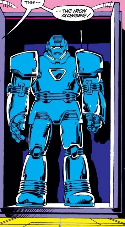 Iron Monger Mark I | Marvel-FASERIP Wiki | Fandom