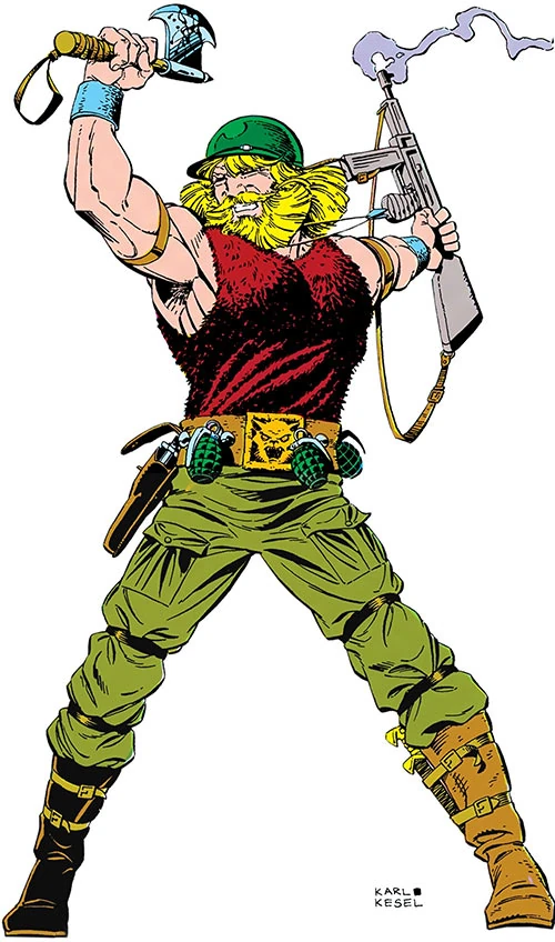 Viking Commando | Marvel-FASERIP Wiki | Fandom