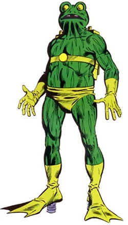 Frog-Man | Marvel-FASERIP Wiki | Fandom