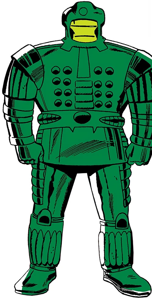 Titanium Man Mark I | Marvel-FASERIP Wiki | Fandom