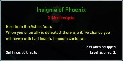 X-Men Insignia of Phoenix | Marvel Heroes Wiki | Fandom