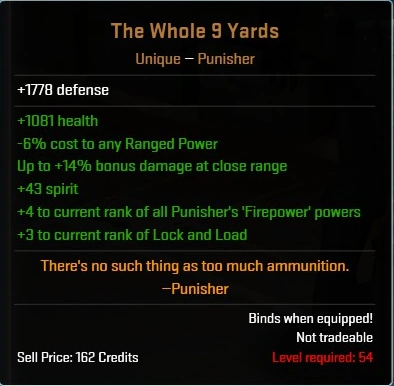 The Whole 9 Yards | Marvel Heroes Wiki | Fandom