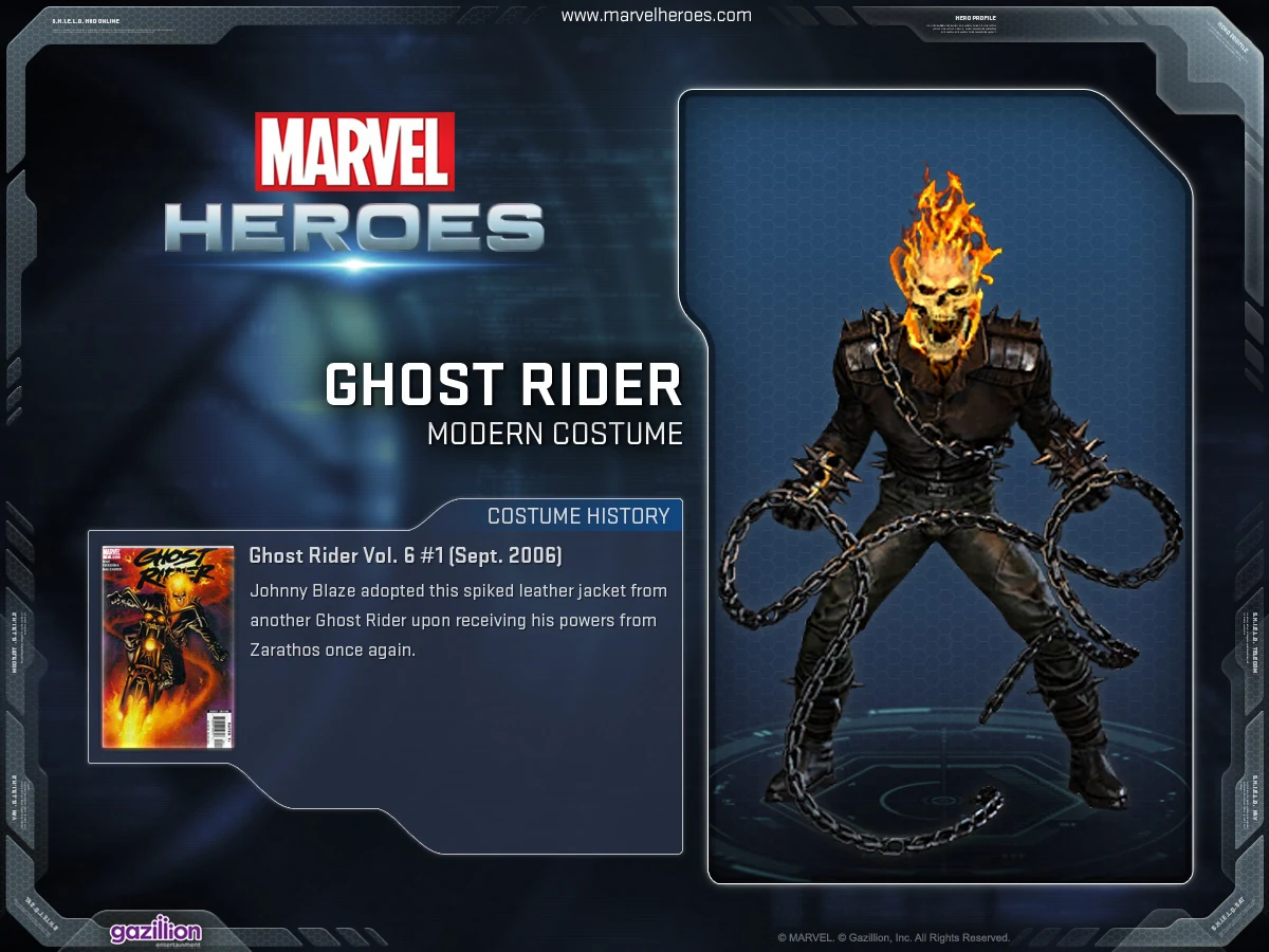 Ghost Rider/Costumes | Marvel Heroes Wiki | Fandom