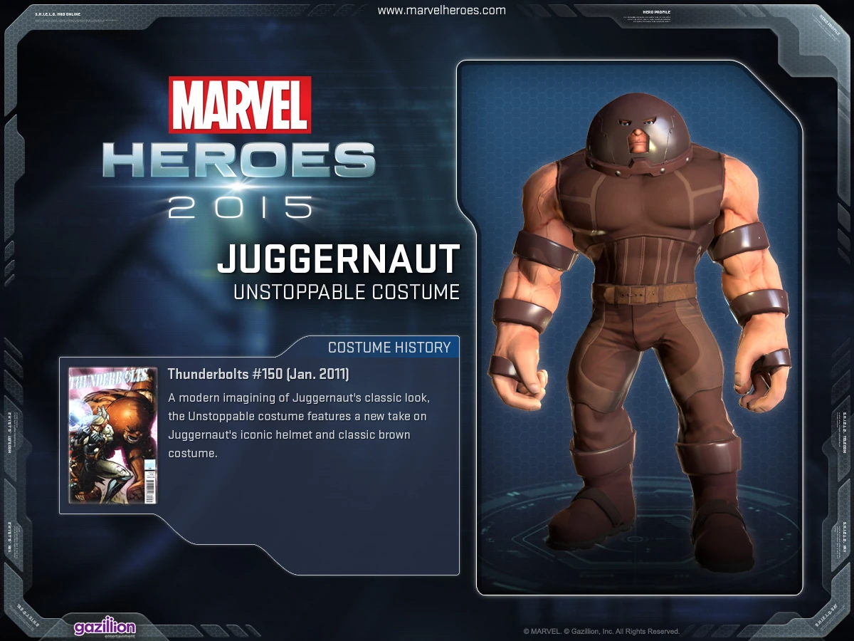 Juggernaut/Costumes | Marvel Heroes Wiki | Fandom