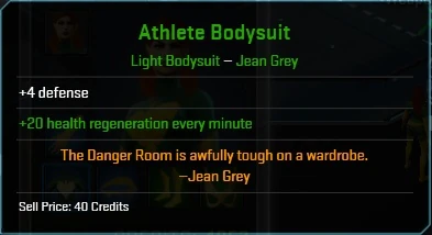 Athlete Bodysuit (Jean Grey) | Marvel Heroes Wiki | Fandom