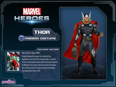Thor/Costumes | Marvel Heroes Wiki | Fandom