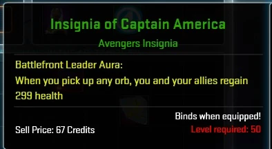 Avengers Insignia of Captain America | Marvel Heroes Wiki | Fandom