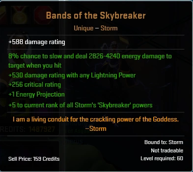 Bands of the Skybreaker | Marvel Heroes Wiki | Fandom