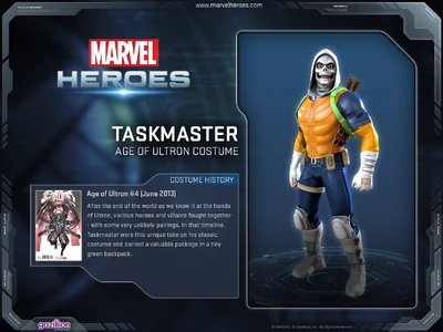 Taskmaster/Costumes | Marvel Heroes Wiki | Fandom