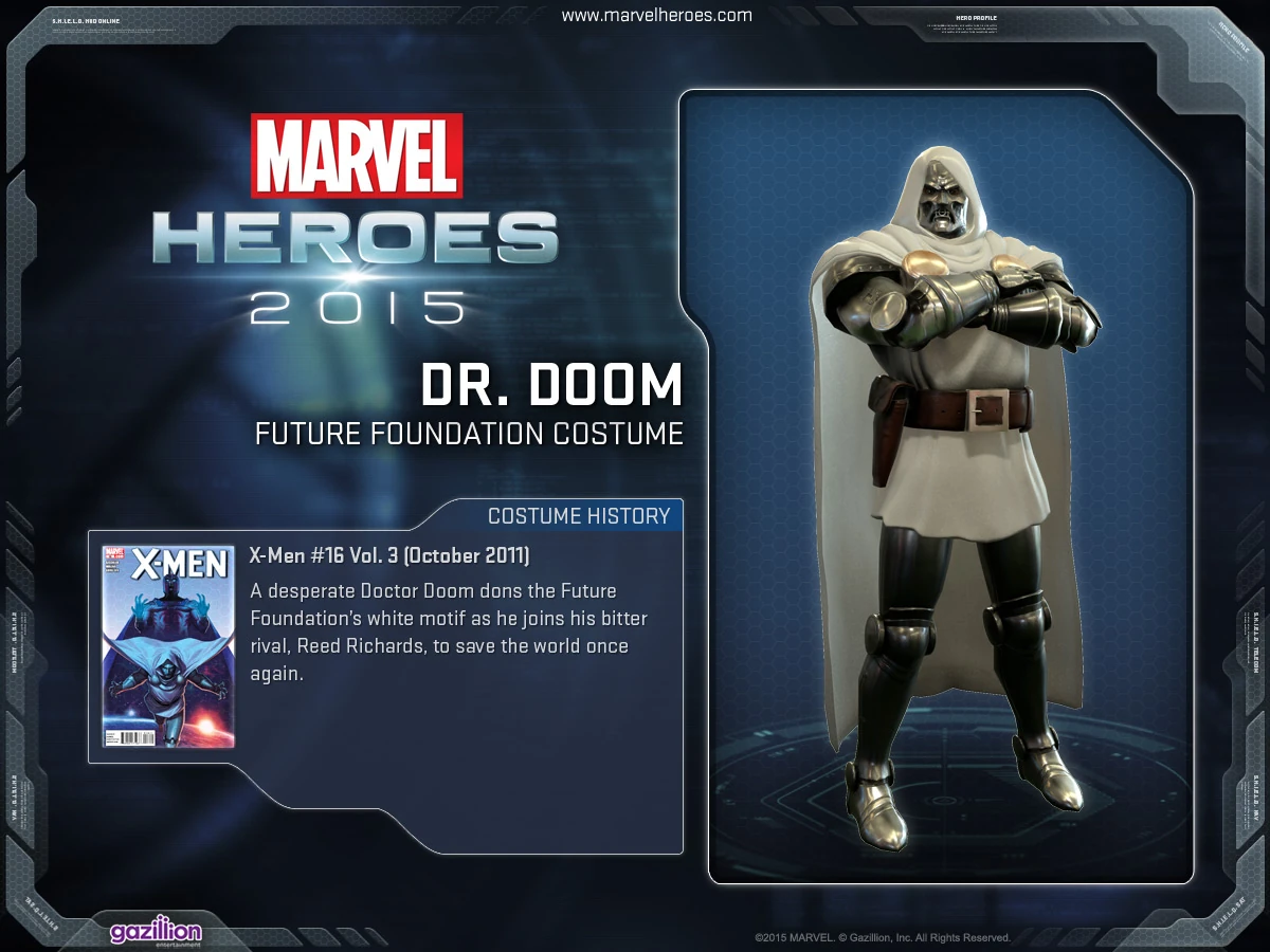 Doctor Doom/Costumes | Marvel Heroes Wiki | Fandom