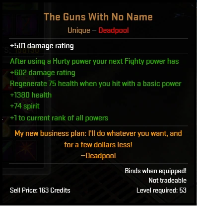 The Guns With No Name | Marvel Heroes Wiki | Fandom