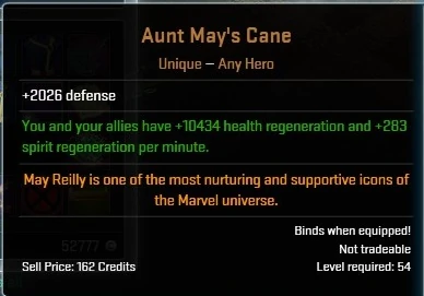Aunt May's Cane | Marvel Heroes Wiki | Fandom