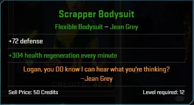 Scrapper Bodysuit | Marvel Heroes Wiki | Fandom