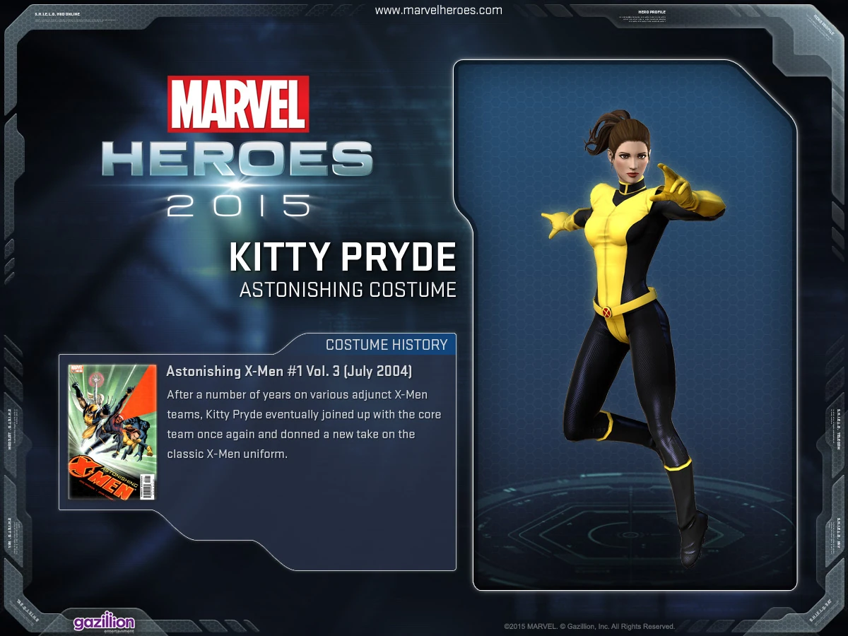 Kitty Pryde/Costumes | Marvel Heroes Wiki | Fandom
