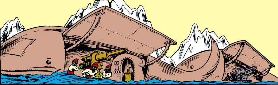 Atlantean Whale Ship | Marvel Heroic Roleplaying Wiki | Fandom