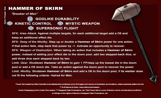 Hammers of the Worthy | Marvel Heroic Roleplaying Wiki | Fandom