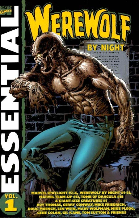 Essential Werewolf by Night Vol 1 1 | Marvel Horror Wiki | Fandom