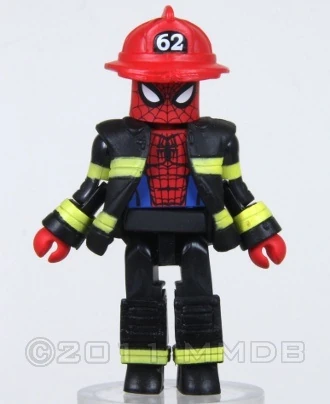 Spider-Man (NYC Fireman) | Marvel Minimates Wiki | Fandom