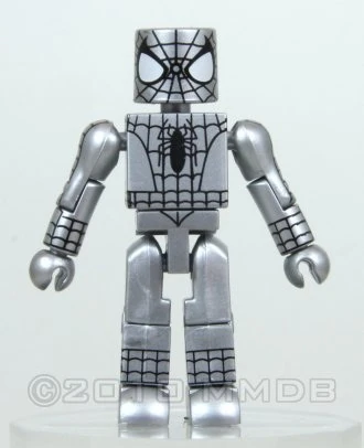 Spider-Man (Silver) | Marvel Minimates Wiki | Fandom
