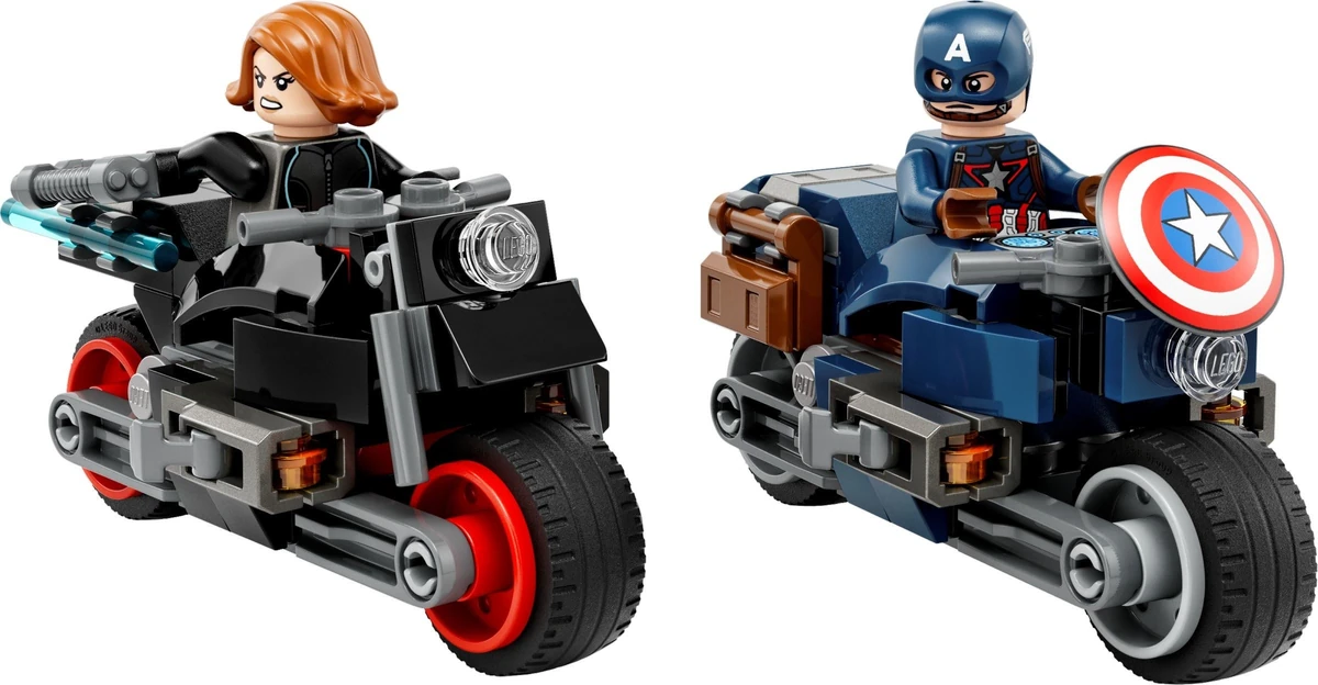 76260 Black Widow & Captain America Motorcycles | Marvel Movies | Fandom