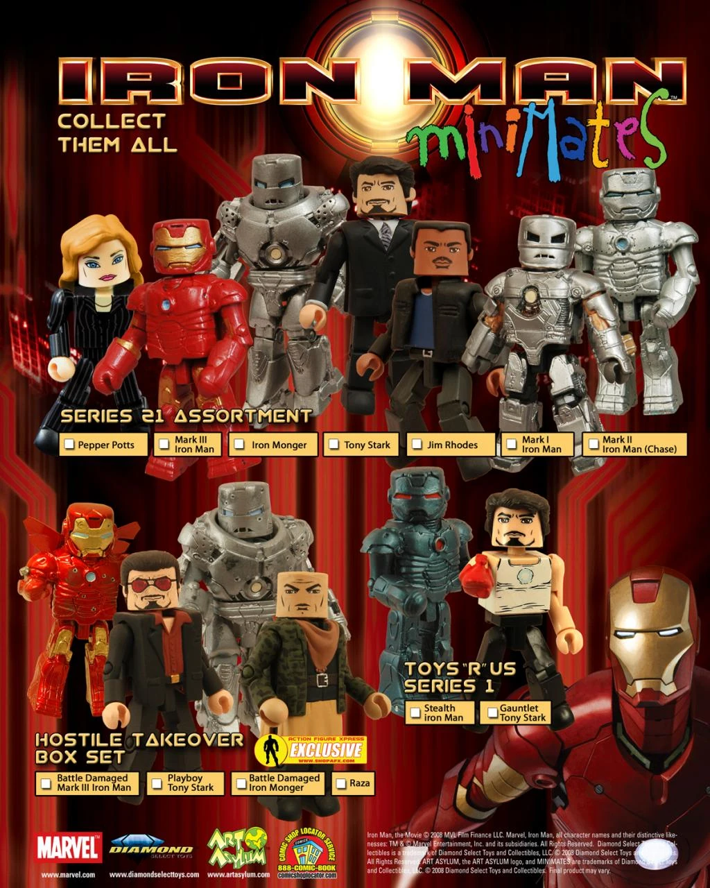 Marvel Minimates: Iron Man | Marvel Movies | Fandom
