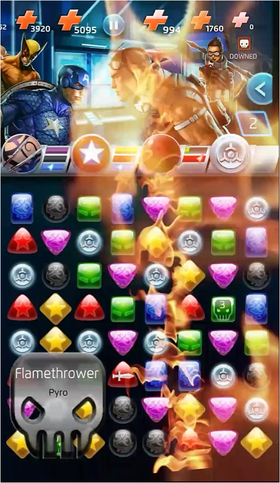 S.H.I.E.L.D. Pyro | Marvel Puzzle Quest Wiki | Fandom