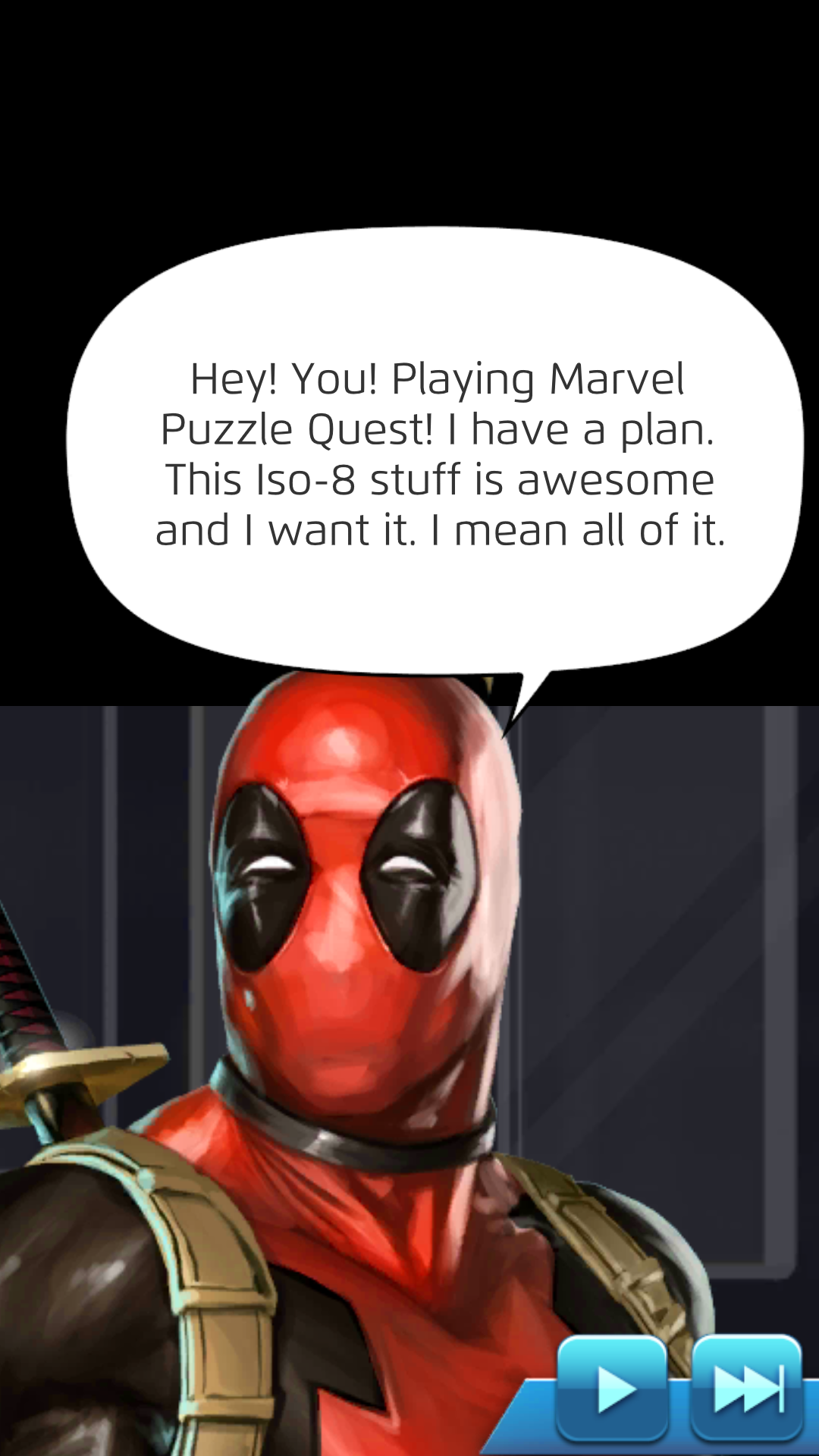 Deadpool vs Marvel Puzzle Quest Dialogues | Marvel Puzzle Quest Wiki ...