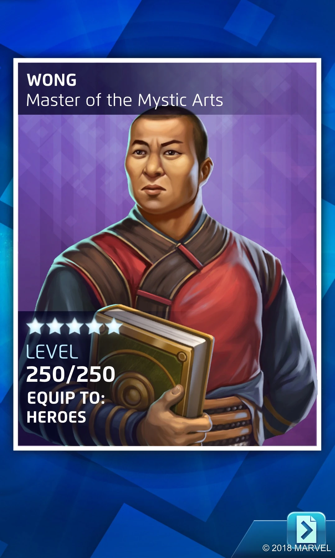 Wong (Master of the Mystic Arts) | Marvel Puzzle Quest Wiki | Fandom