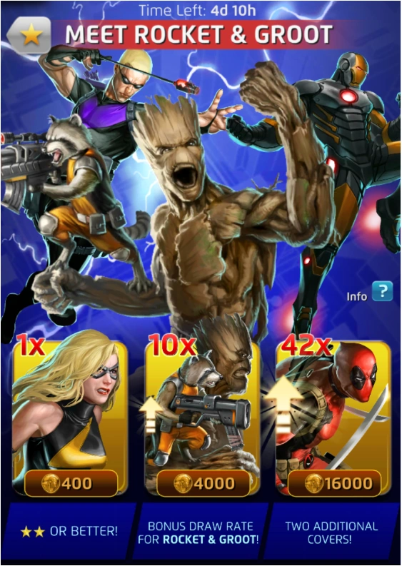 Meet Rocket & Groot (1) | Marvel Puzzle Quest Wiki | Fandom