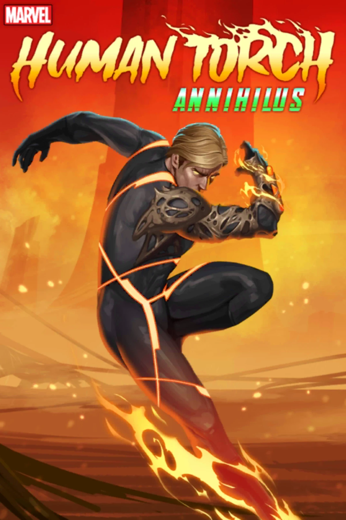 Human Torch (Annihilus) | Marvel Puzzle Quest Wiki | Fandom