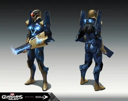 Guardians Of The Galaxy Nova Corps Logo Star Blaster And Guardians Of