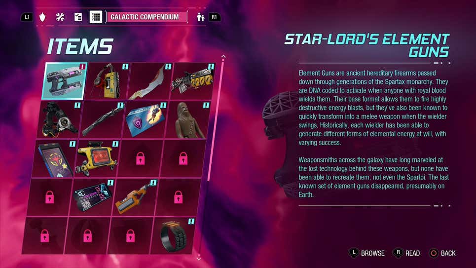 Galactic Compendium | Marvel's Guardians of the Galaxy Wiki | Fandom