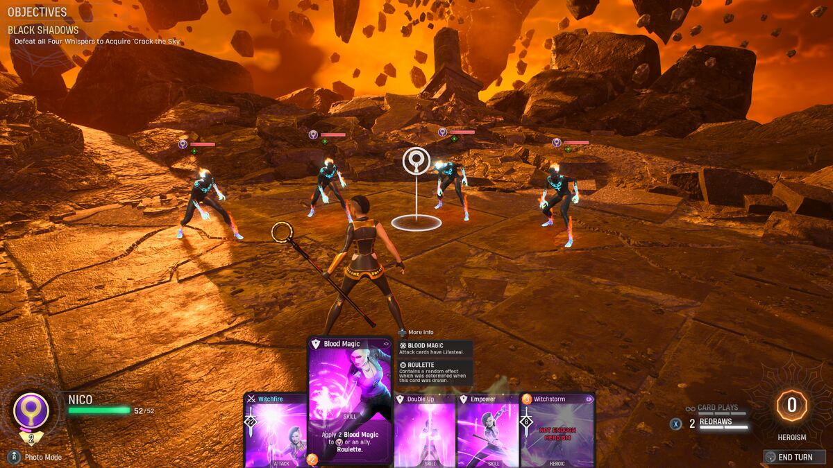 Black Shadows | Marvel's Midnight Suns Wiki | Fandom