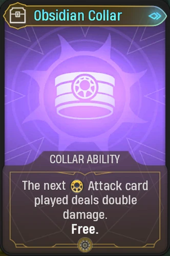 Obsidian Collar (Card) | Marvel's Midnight Suns Wiki | Fandom