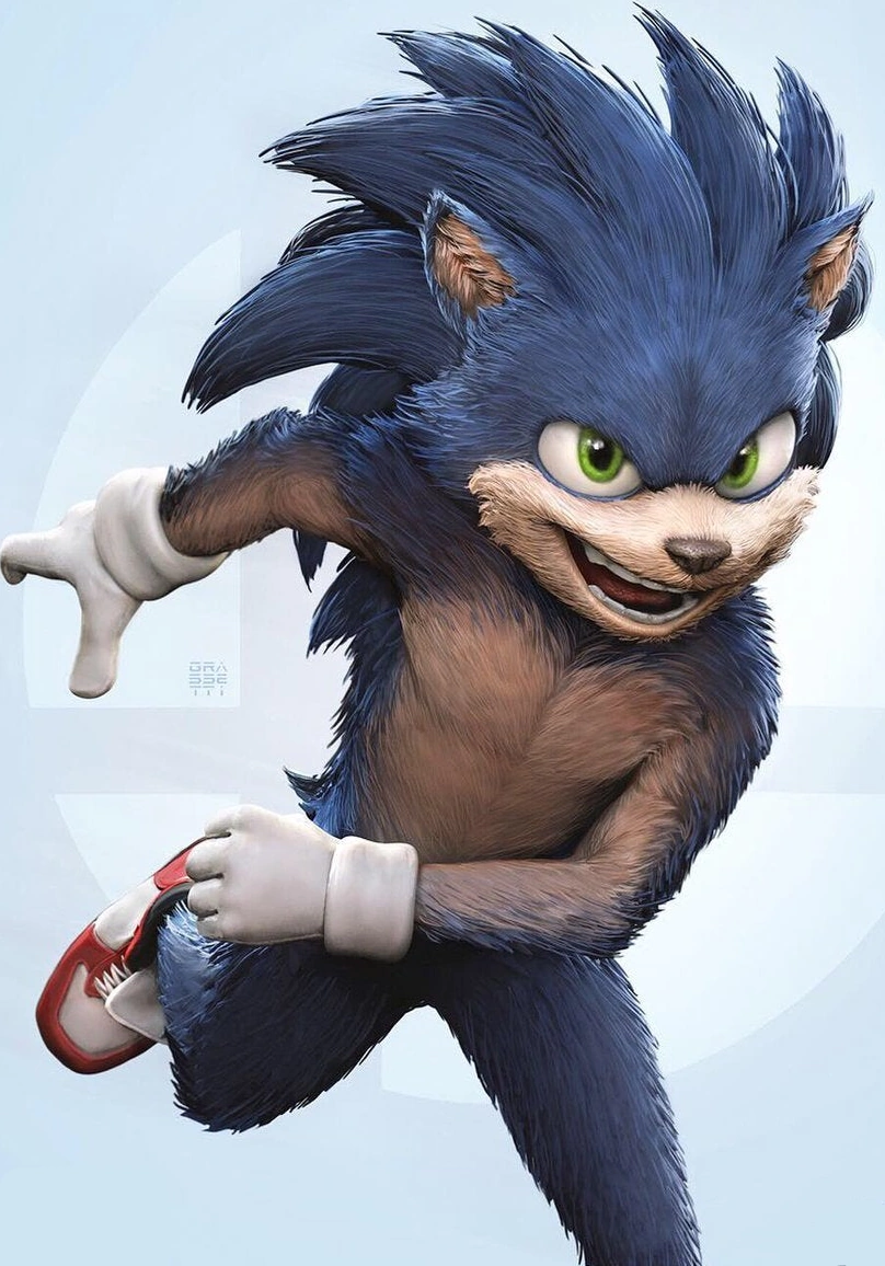 Realistic Sonic The Hedgehog
