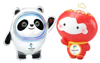 Bing Dwen Dwen and Shuey Rhon Rhon | Mascotpedia | Fandom