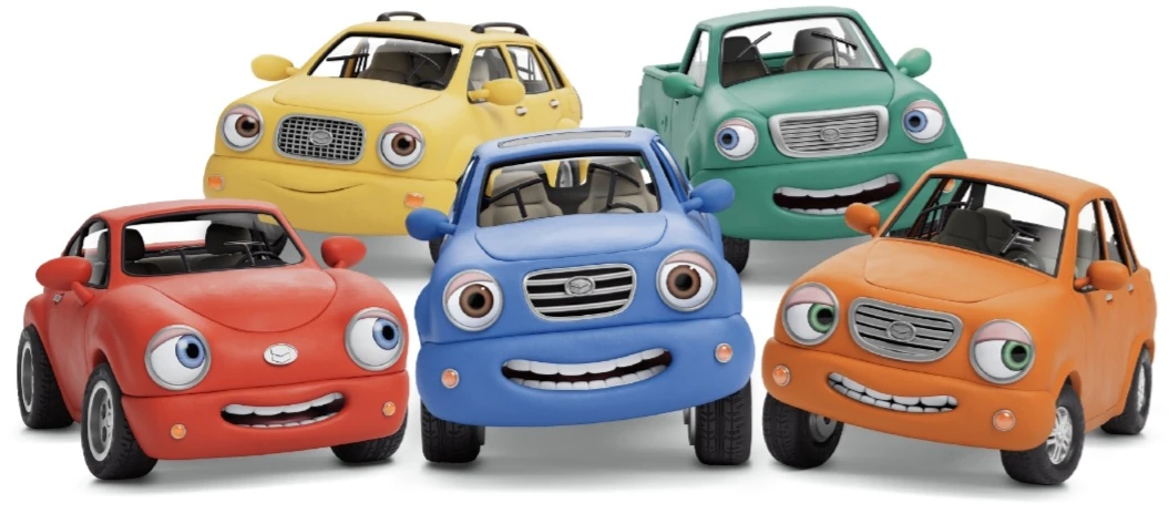 The Chevron Cars | Mascotpedia | Fandom