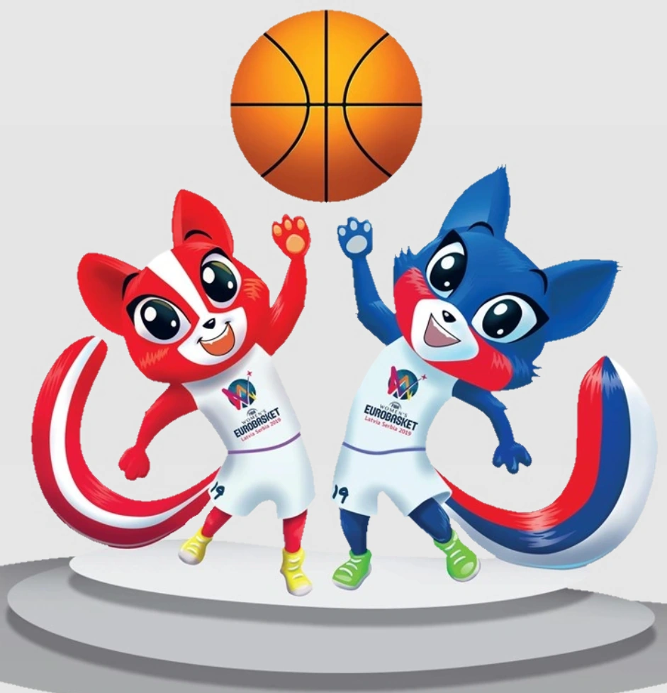 EuroBasket Women Mascots | Mascotpedia | Fandom