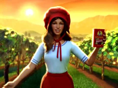 The Sun Maid Raisin Girl | Mascotpedia | Fandom