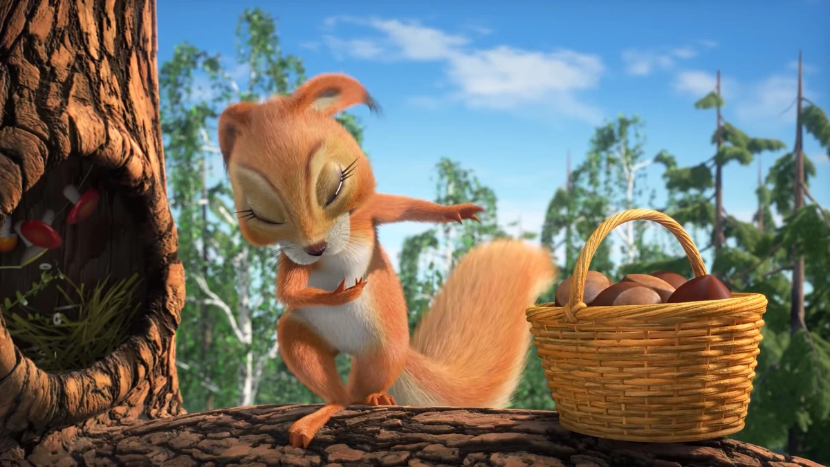 Squirrels' tree hollow | Masha and the Bear Wiki | Fandom