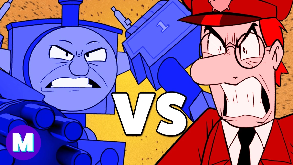 Man VS. Train | Mashed Wiki | Fandom