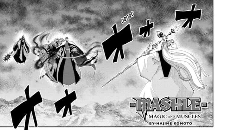 Wahlberg Baigan vs Necross Mance | Mashle Wiki | Fandom