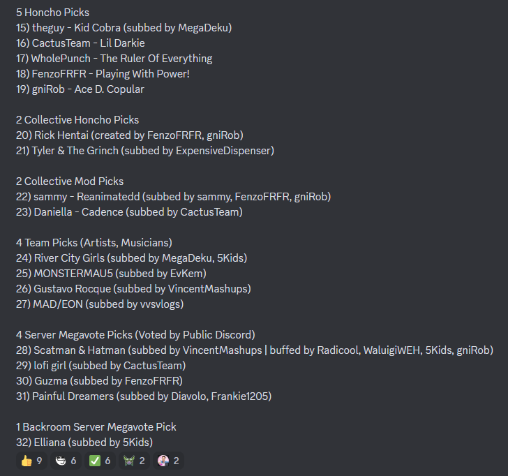 Mashup Week: Megamix | Mashup Week Wiki | Fandom